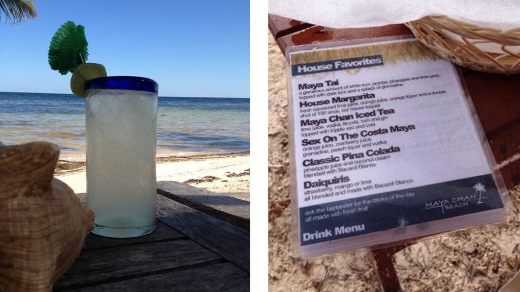 Drinks - Costa Maya Beach Resort, Maya Chan Beach